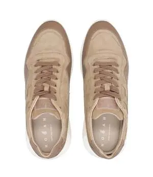 Hogan Low Top Sneakers - Camel