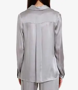 SEMICOUTURE Silk-blend Shirt