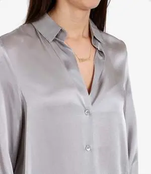 SEMICOUTURE Silk-blend Shirt