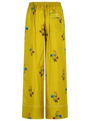 Marni Silk Wide Leg Pants