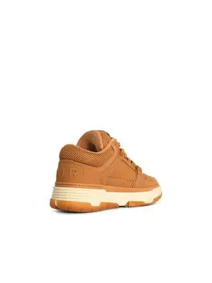 Amiri Wheat Leather Blend Sneakers - Brown