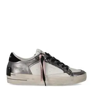 Crime London Metallic Sneakers For Women