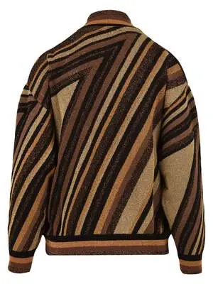 AKEP Striped Bomber Jacket