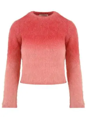 AKEP Shaded Alpaca Crew-neck Sweater