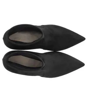 SERGIO LEVANTESI Janet Heeled Ankle Boots - Black