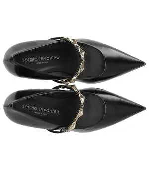 SERGIO LEVANTESI Griselda Leather Pumps