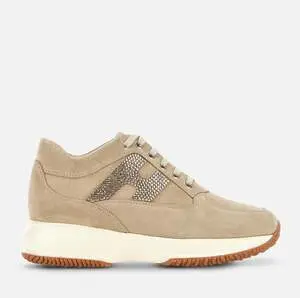 Hogan Interactive Suede Sneakers