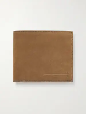 TOM FORD Nubuck Billfold Wallet - Brown