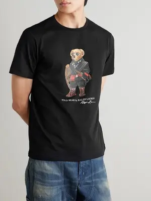 Polo Ralph Lauren Printed Cotton-jersey T-shirt