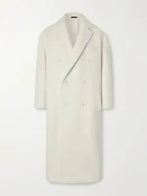 TOM FORD Double-breasted Cashmere Tailored Coat
