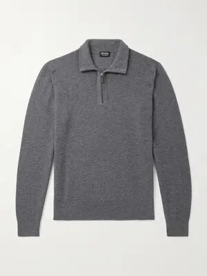 Zegna Zip Up Sweaters For Men