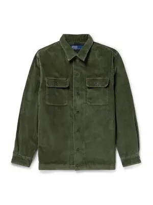 Ralph Lauren Cotton-corduroy Shirt - Green