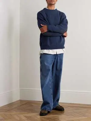 FRIZMWORKS Patch Wool-blend Sweater