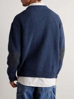 FRIZMWORKS Patch Wool-blend Sweater