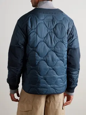 FRIZMWORKS Quilted Shell Field Jacket - Blue