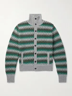 Auralee Ribbed Knitwear For Men