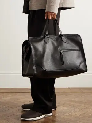 Berluti Venezia Leather Overnight Bag