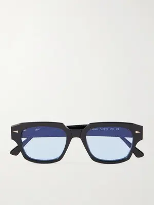 AHLEM Rivoli Square-frame Sunglasses - Black