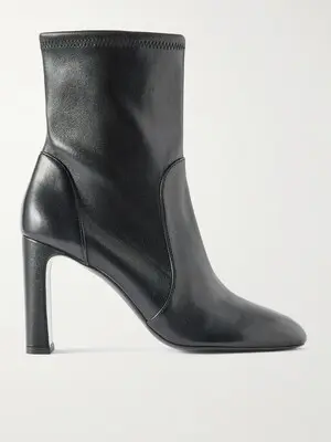 STUART WEITZMAN Babette Leather Ankle Boots