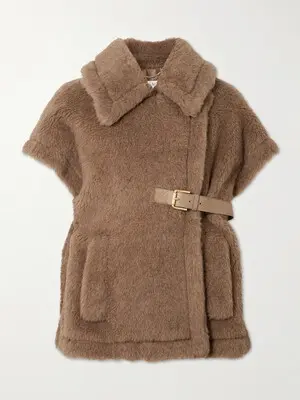 Max Mara Double-breasted Alpaca-blend Jacket