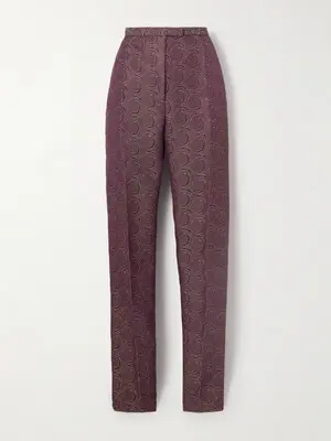 Dries Van Noten Jacquard Skinny Pants