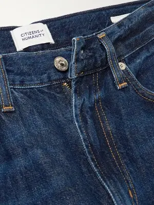 Citizens Of Humanity Paloma Mid-rise Wide-leg Jeans - Blue