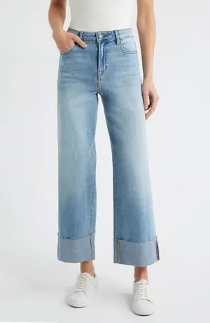 Hidden Cuffed Jeans For Women