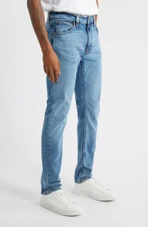 Nudie Jeans Lean Dean Slim Fit Jeans - Lost Orange