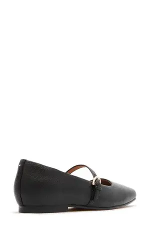 FRANKIE4 Hepburn Mary Jane Flat - Black Tumbled