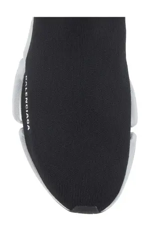 Balenciaga Speed 2.0 Lt Sock Sneaker - Black/silver