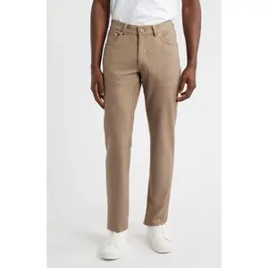 BRAX Chuck Hi Flex Modern Fit Five-pocket Pants - Ivory