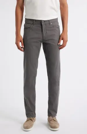 BRAX Chuck Fusion Flex Modern Fit Five-pocket Pants - Graphite