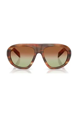 Prada Irregular Frame Sunglasses