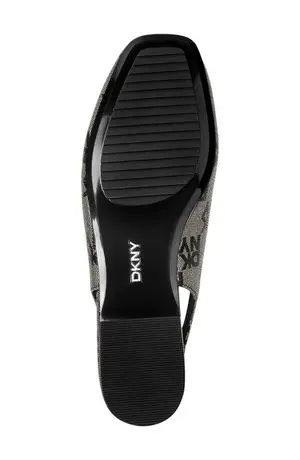Dkny Darrow Slingback Flat - Black/black