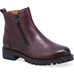 Miz Mooz Alise Block Heel Bootie - Wine