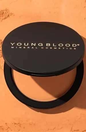 YOUNGBLOOD MINERAL COSMETICS Pressed Mineral Rice Powder - Dark/deep