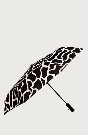 ORIGINAL DUCKHEAD Compact Umbrella With Automatic Open-Close Function Black Ripples