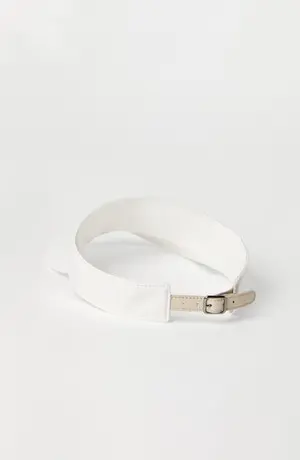 Brunello Cucinelli Nylon Visor With Monili