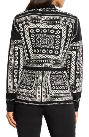 NIC+ZOE Nordic Nights Reversible Knit Jacket