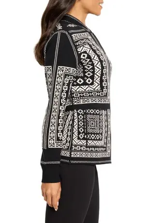 NIC+ZOE Nordic Nights Reversible Knit Jacket