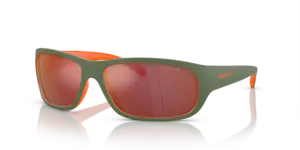 ARNETTE Sunglasses - Vert Militaire Supérieur Mat,orange