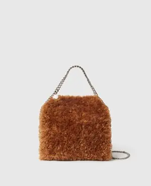 Stella McCartney Falabella Plush Tiny Tote Bag