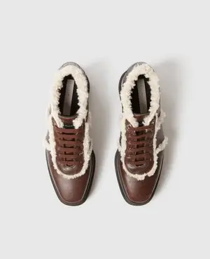 Stella McCartney Vegan Plush-lined Sneak-elyse