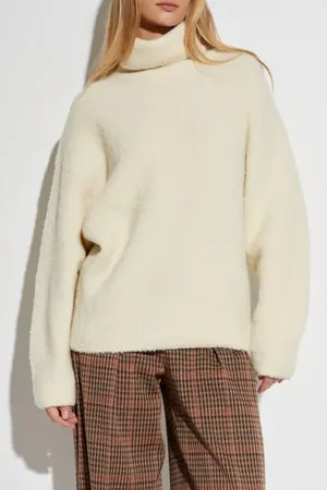 TOTEME Loose-fit Turtleneck - Cream