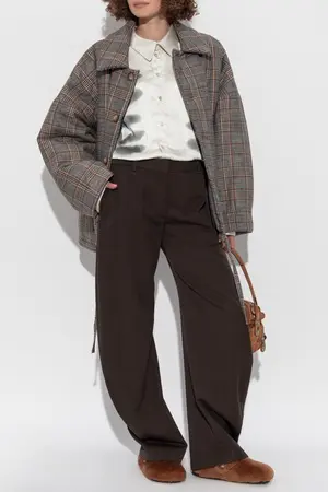AVAVAV Checked Jacket - Brown