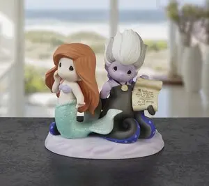 PRECIOUS MOMENTS Disney Ariel And Ursula Figuri Ne - One-color