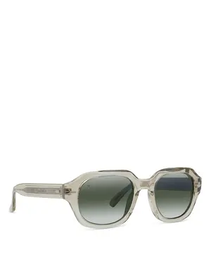 Vuarnet Geometric Sunglasses, 52mm