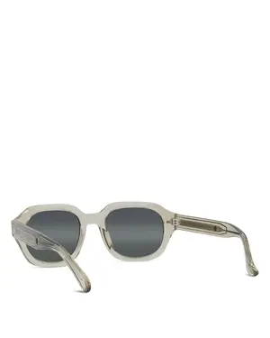 Vuarnet Geometric Sunglasses, 52mm