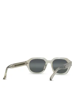 Vuarnet Geometric Sunglasses, 52mm