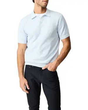 Rodd & Gunn Avalon Knit Polo Shirt - Sky
